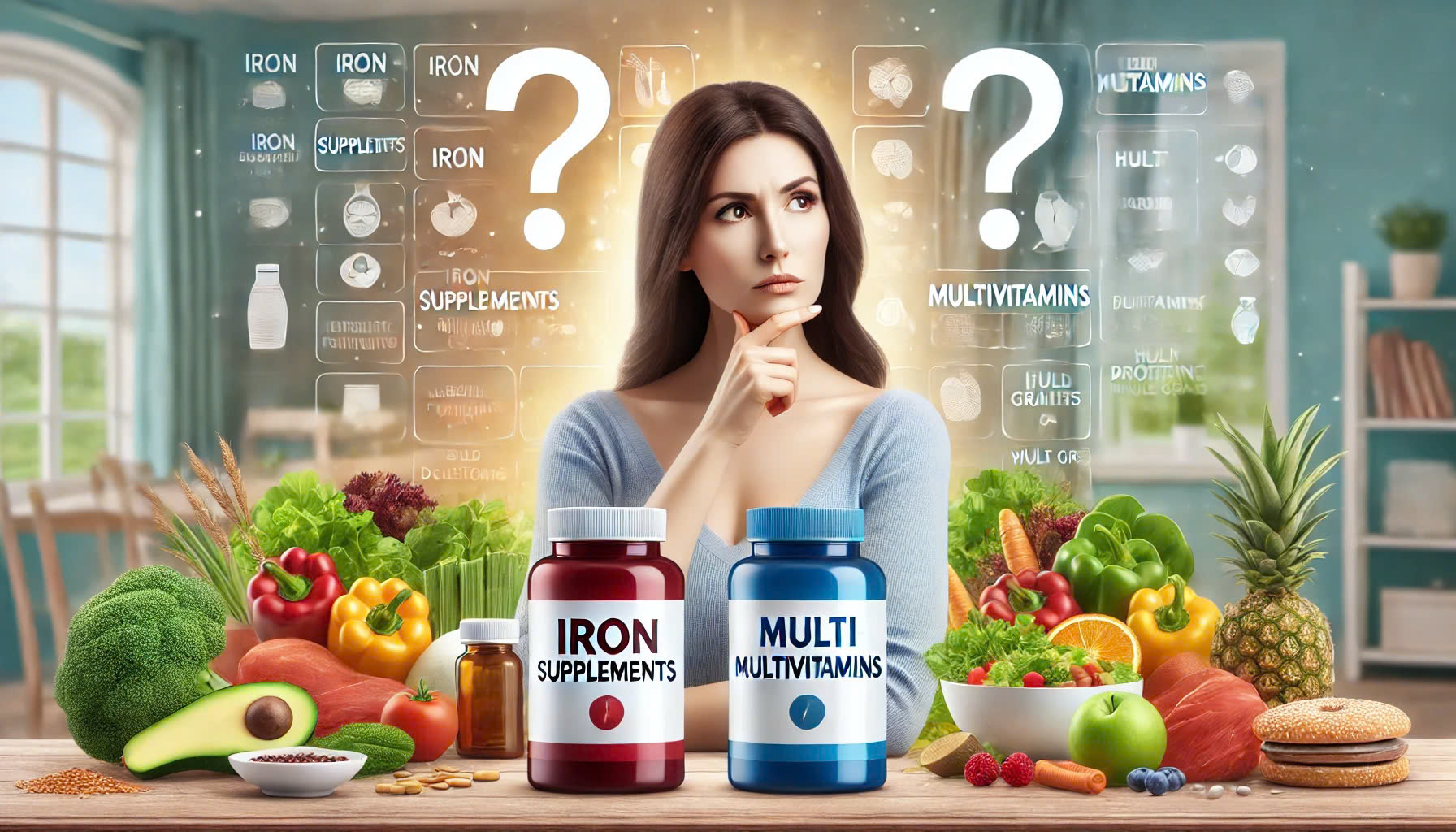 Nên uống sắt hay vitamin tổng hợp? Lựa chọn phù hợp cho sức khỏe ...